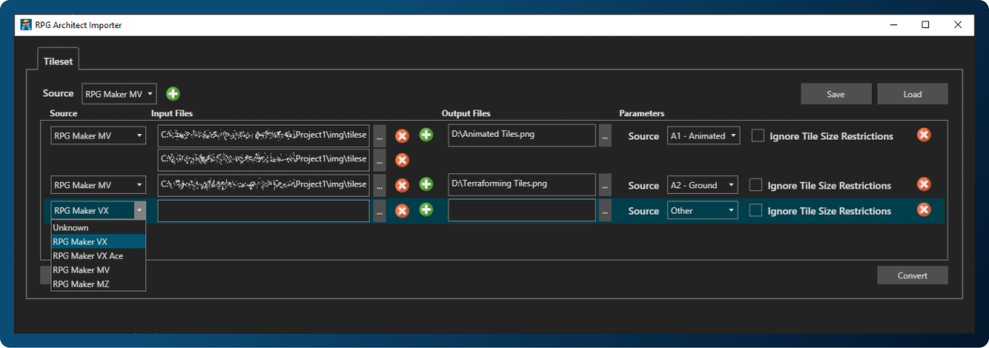 Import Tool - RPG Architect